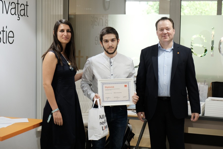 Absolvenți Orange Educational Program, secțiunea Engineering | Orange